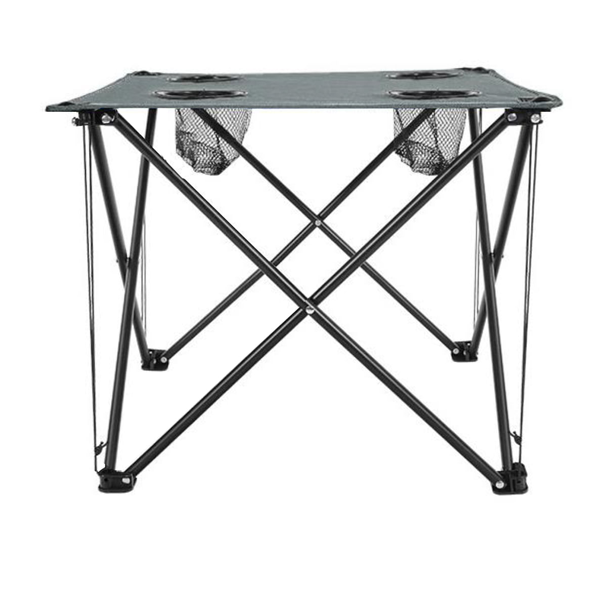 MESA PLEGABLE SMART KASSEL SKFI-MSPLBA-GR GRIS - Bringeri Hogar